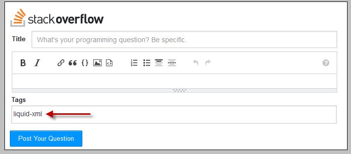 How to post support questions on StackOverflow – Liquid Technologies Blog